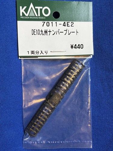 Kato Assy Parts 7011-4E2 De10 Kyushu License Plate | eBay
