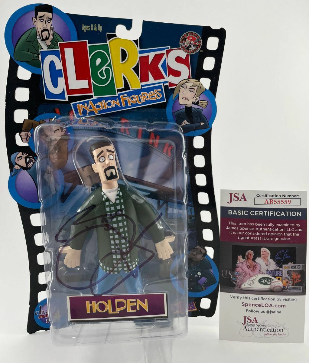 Ben Affleck Signed Chasing Amy Holden Clerks Inaction Figure Autograph ...