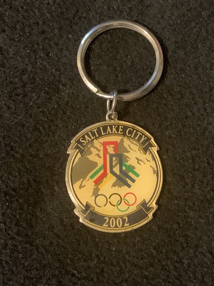 Olympics Salt Lake City Utah 2002 Keychain Keyring | eBay