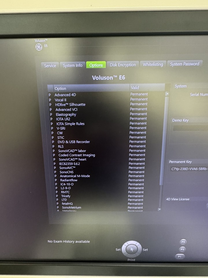 GE Voluson E6 BT19 4D Ultrasound System (MFG 2019) W/4 PROBES | eBay