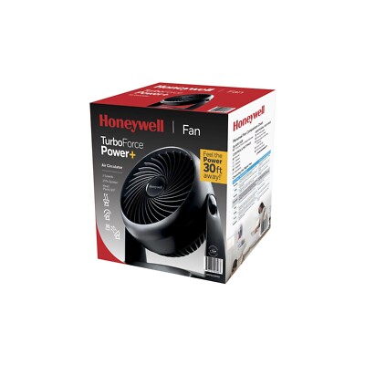 Honeywell HT-900 TurboForce Air Circulator Fan Black Small 885447929196 ...