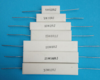 5pcs 180 ohm 180R 10W +/-5% High Power Resistor Cement resistance | eBay