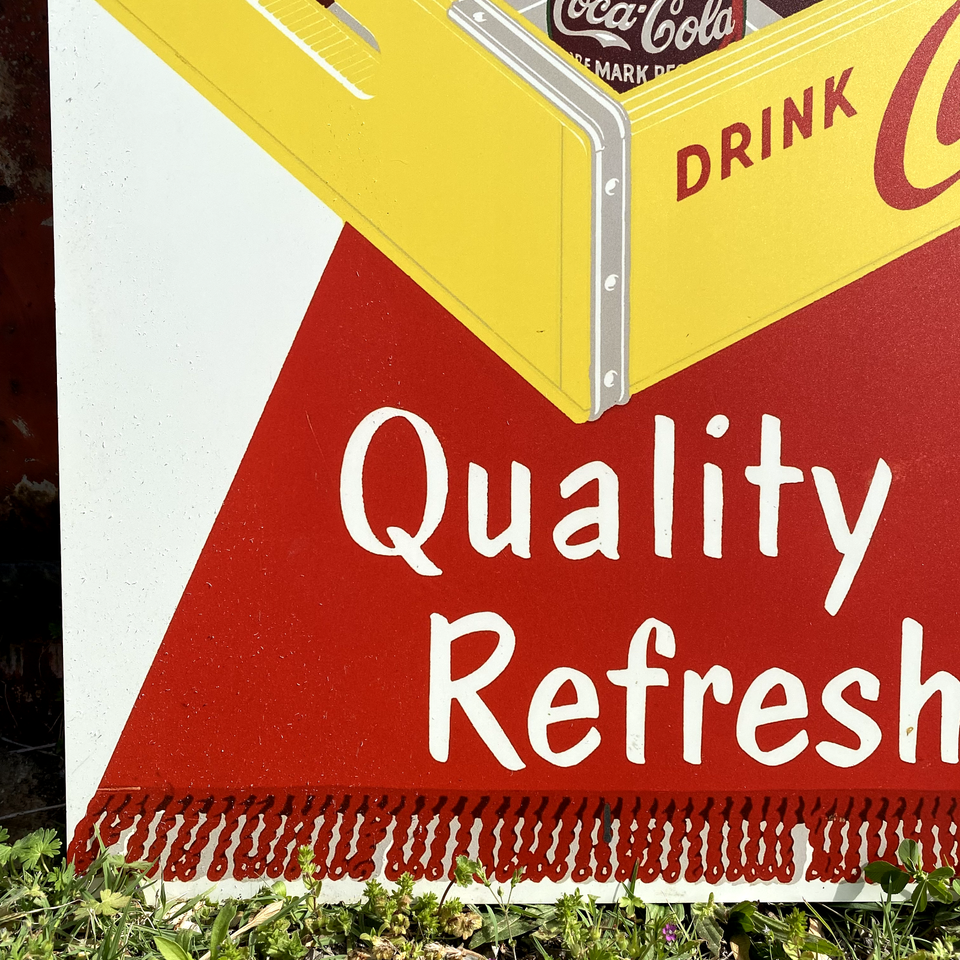 36in Coca Cola Coke Soda Sign Vintage Style Repop Sign | eBay