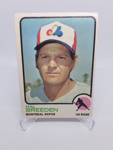 1973 Topps #173 Hal Breeden - Montreal Expos | eBay