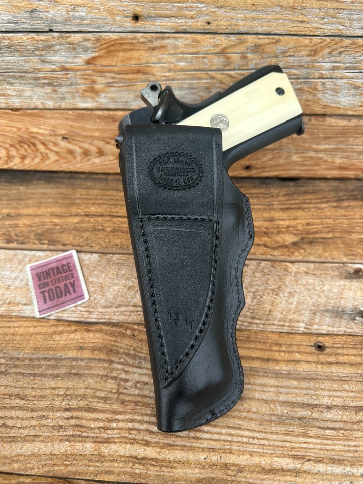 Rob Leahy Simply Rugged Holster For Colt 45 1911 5" Government w ...