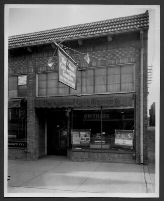NATIONAL CASH REGISTER storefront Pueblo Colorado 1940 PHOTO 8x10 by ...
