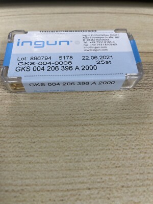 25pc NEW INGUN GKS004 206 396A2000 2.36mm （Nine Claw Plum）TEST PROBE # ...