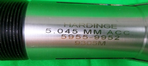 Hardinge 9100169009305M5 5.045mm Extended Tapered Nose 5C Collet | eBay