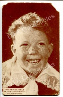 MICKEY DANIELS-OUR GANG-1920-ARCADE CARD G | eBay