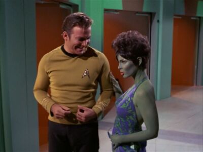 Yvonne Craig & William Shatner as Captain Kirk & Marta Star Trek Photo 8" x 10" | eBay