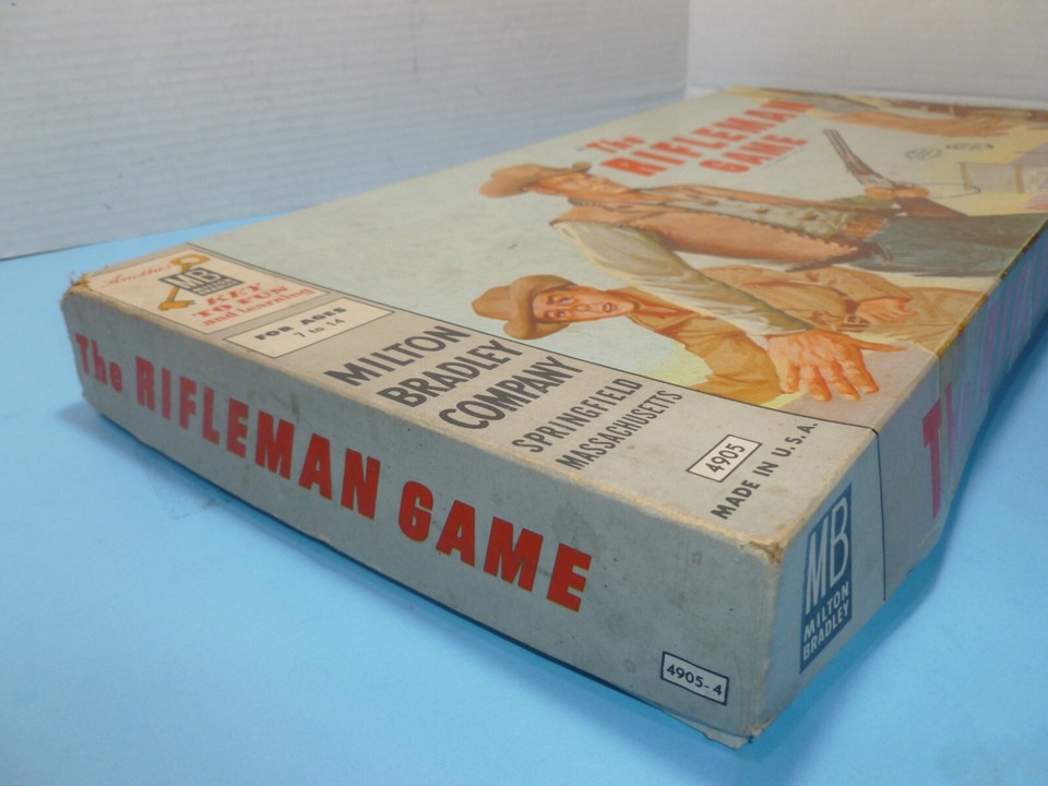 MILTON BRADLEY THE RIFLEMAN GAME #4905 YEAR 1959 | eBay
