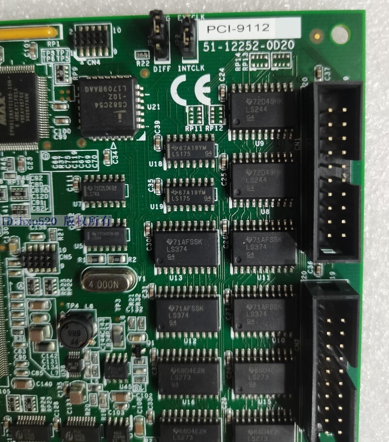 ADLINK PCI-9112 51-12252-0D20 data acquisition card | eBay