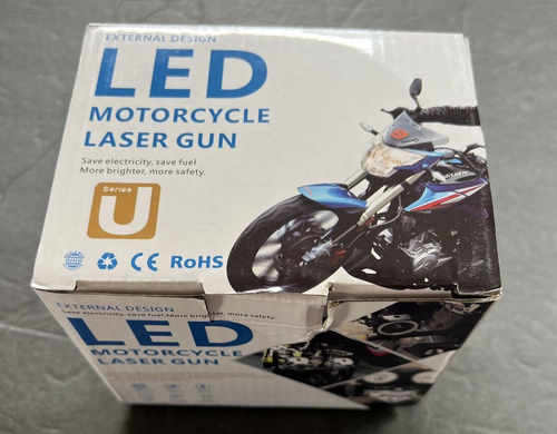 U Series LED Motorcycle Laser Gun U7/W/R Lights | eBay