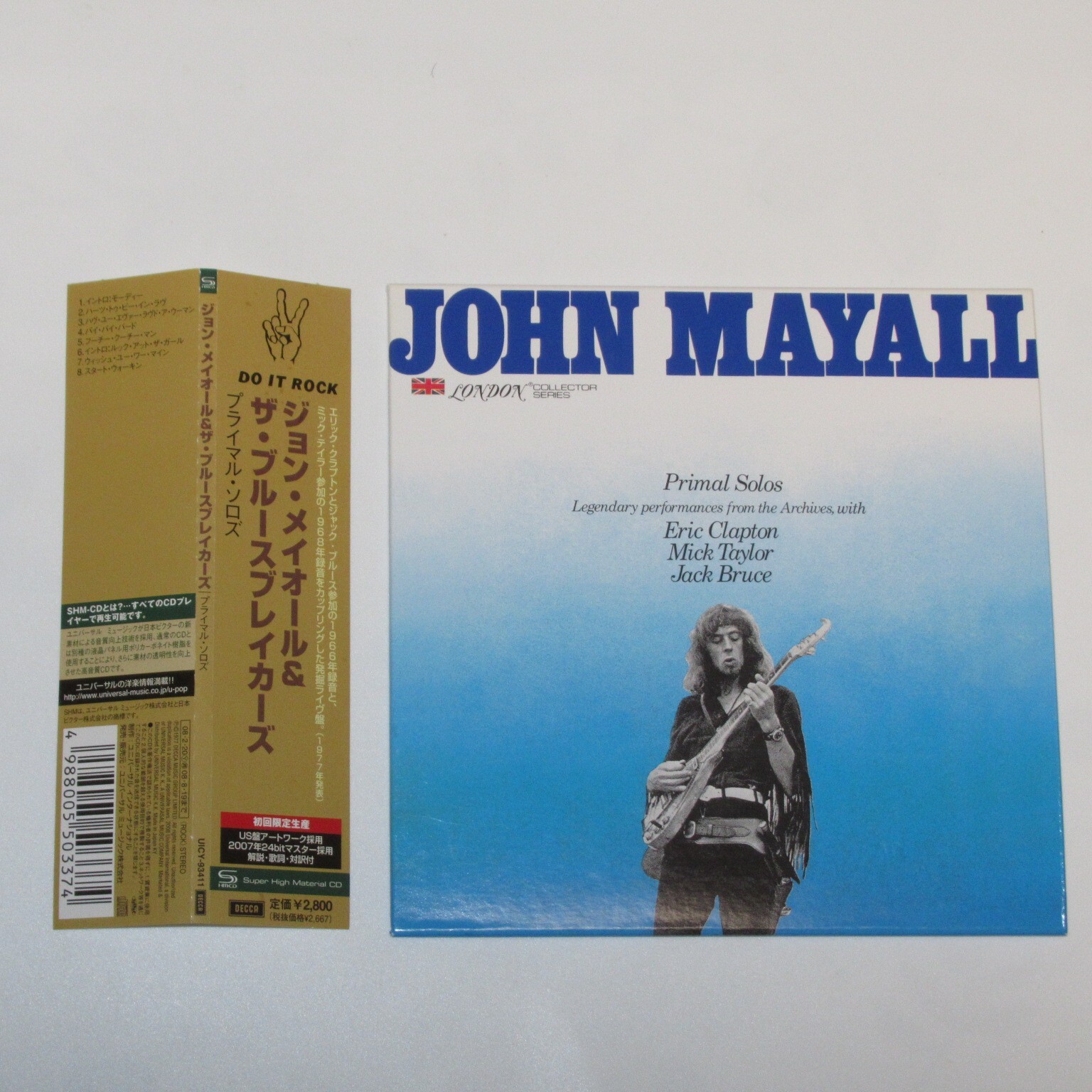 JOHN MAYALL PRIMAL SOLOS JAPAN SHM-CD UICY-93411 w/OBI PAPER SLEEVE | eBay