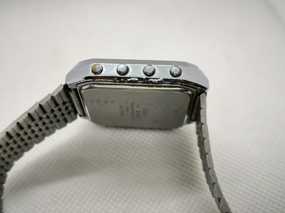 CASIO C-801 CALCULATOR WATCH Black MODULE 133 | eBay