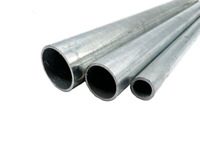 Stahlrohr verzinkt bis 3 m Rundrohr verzinkt Konstruktionsrohr Rohr Zaun Pfosten | eBay.de