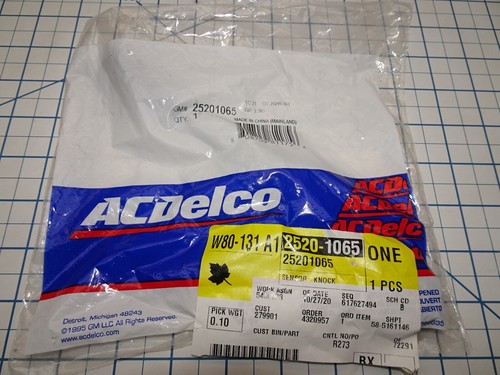 GM 25201065 Knock Sensor Detonation Factory Sealed OEM NOS General ...