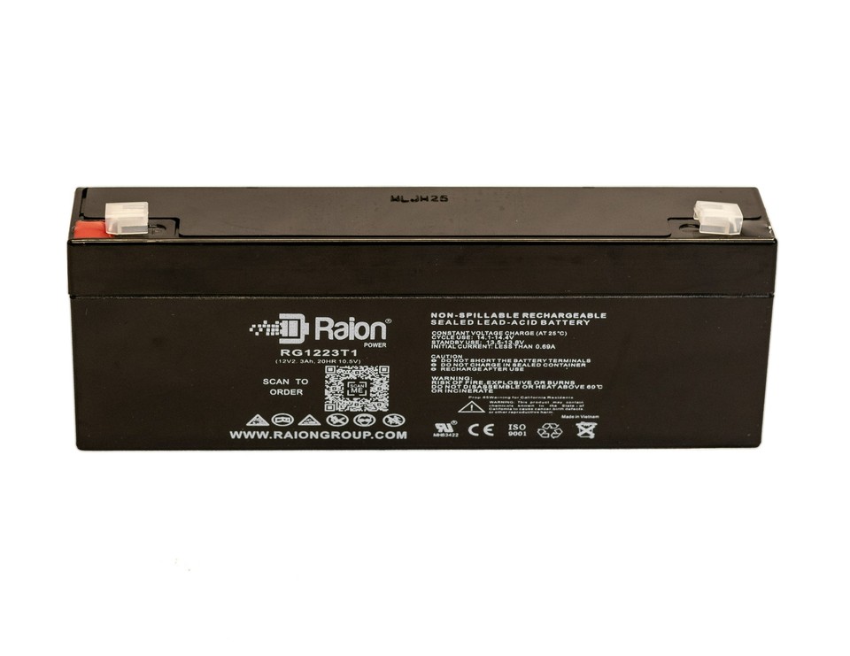 Raion Power 12V 2.3Ah Battery For Power Sonic PS-1220 - 2 Pack | eBay