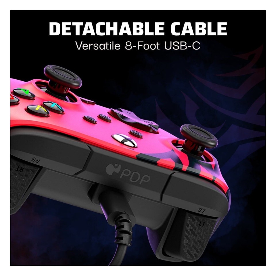 PDP Advanced Wired Controller Spirit Red for Xbox Series X / One, XIS ...
