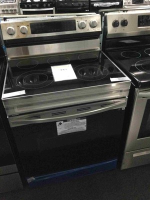 Samsung NE63T8111SS 30" Slide-in Electric Smart Range - Fingerprint ...