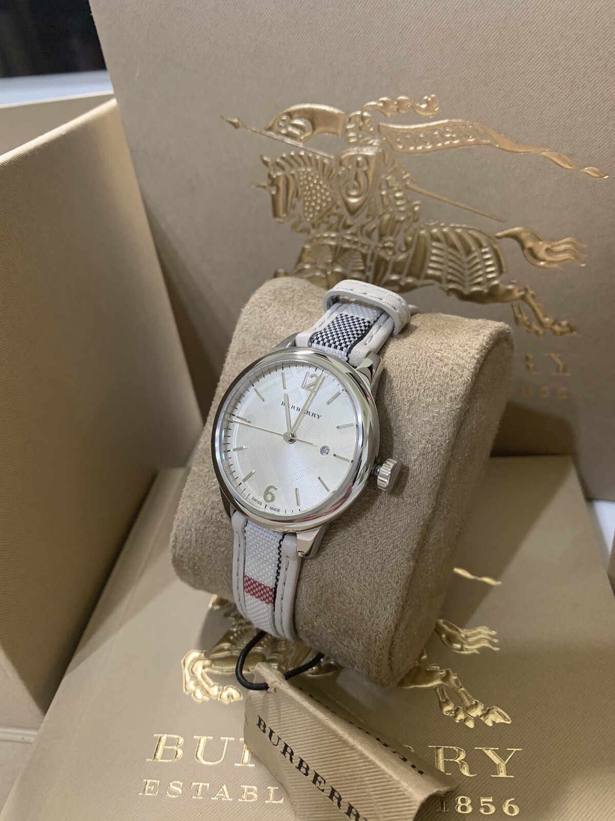 Burberry Classic Women's White Watch - BU10113 for sale online | eBay