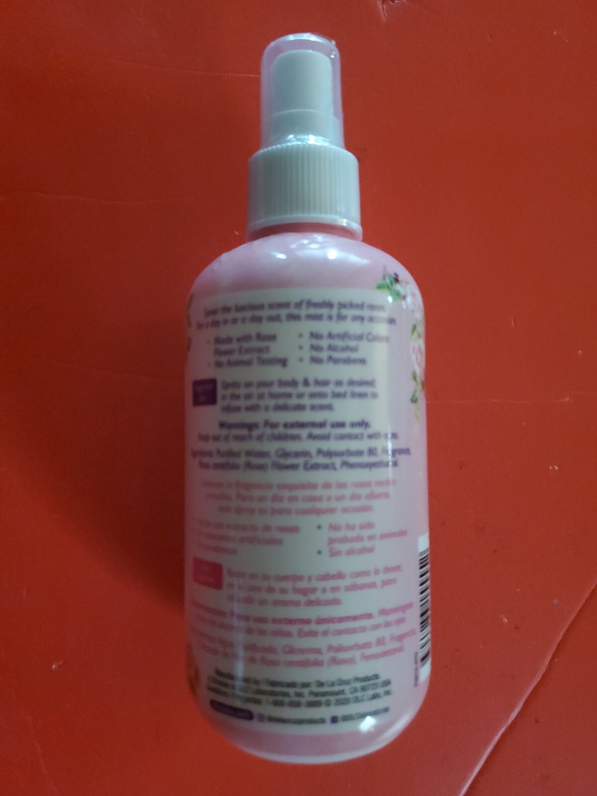 2 PACK ROSE WATER BODY MIST 8 FL OZ EACH | eBay