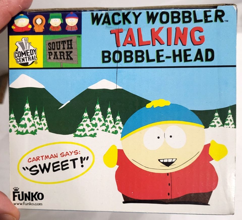 SDCC 2010 South Park Prison Cartman Funko Wacky Wobbler Bobblehead 1 of ...