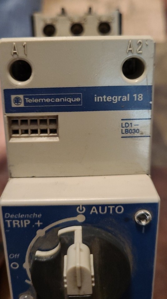 Telemecanique LD1-LB030 Motor Starter W/LB1-LB03P10 Overload Relay | eBay
