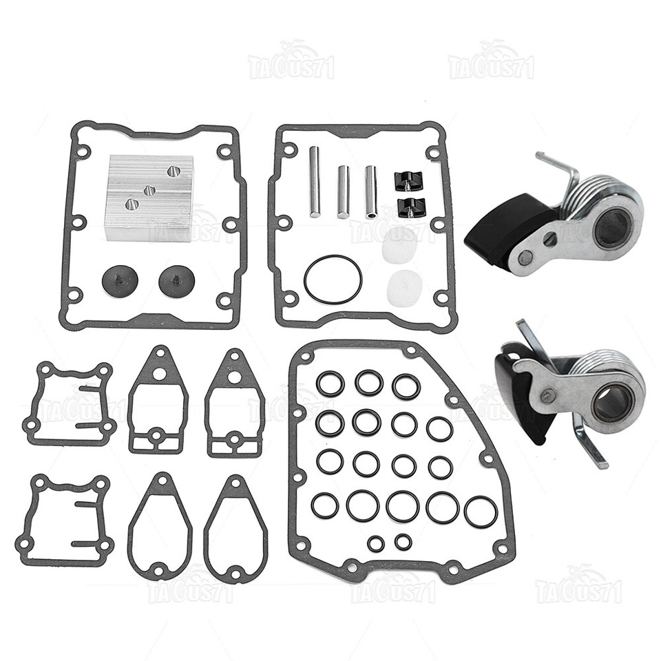 For Harley Twin Cam Chain Tensioner Kit+Gaskets+Tensioner Shoes+Pin ...