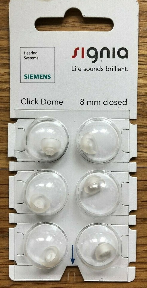 Siemens / Signia / Sivantos Hearing Aid Domes- Click Domes All Sizes | eBay