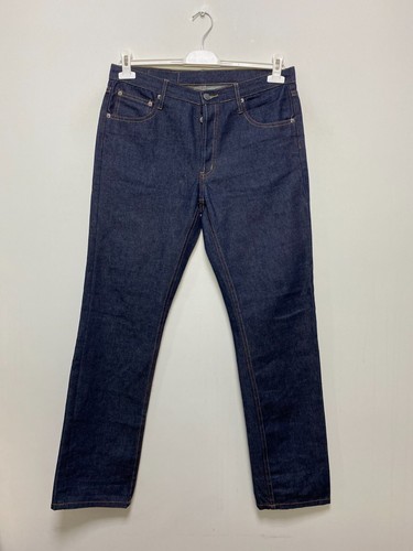 Cheap Monday Men's Dark Blue Button Jeans Size W33/L32 | eBay