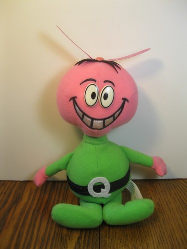 Vintage 1999 Quisp Cereal Mascot Plush Doll 10" Alien Premium Toy ...