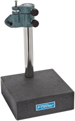 Fowler 52-580-030-0 Granite Gage Stand with 8 Column Height and 0.00005 ...
