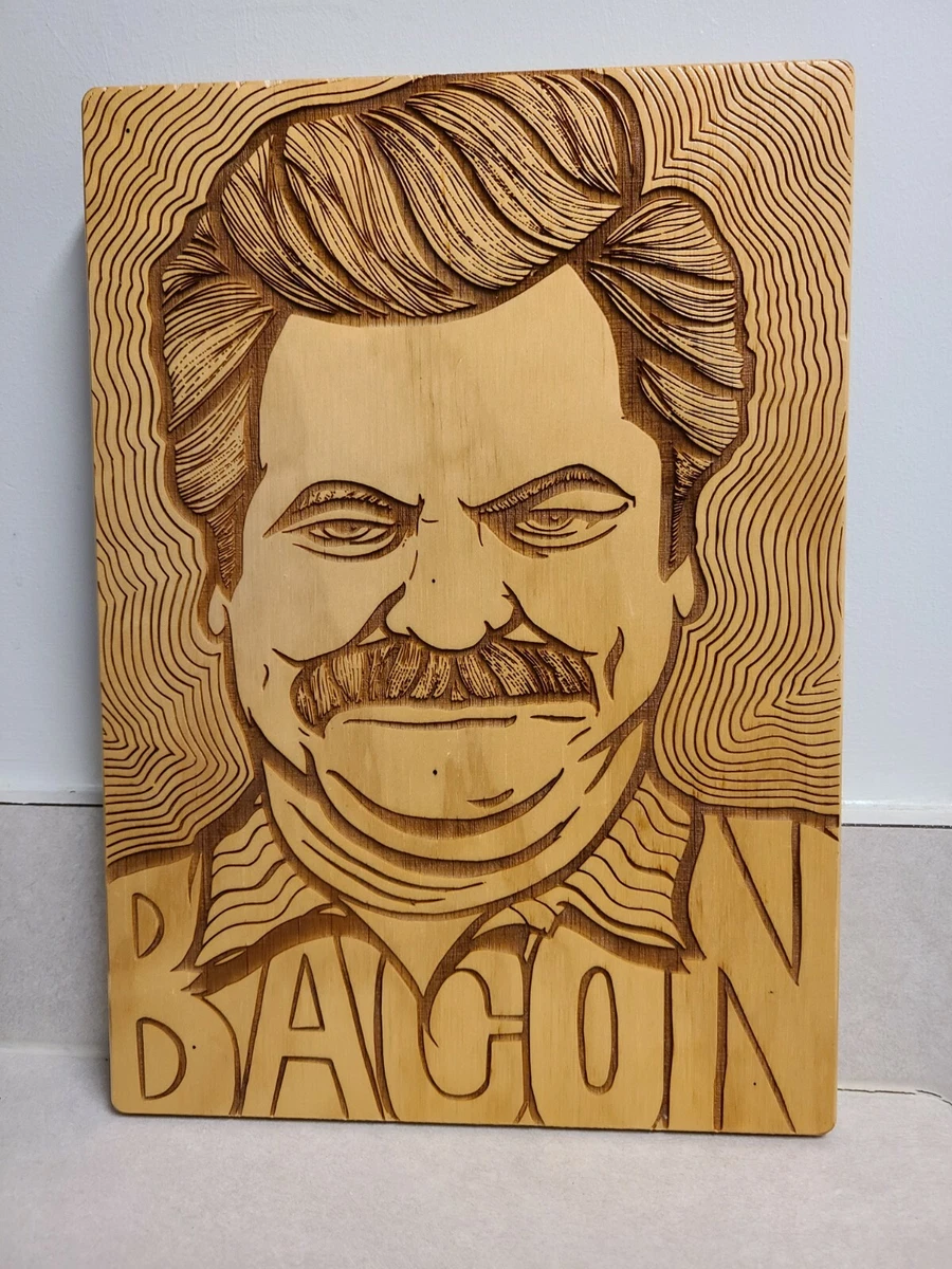 Ron Swanson Drawing