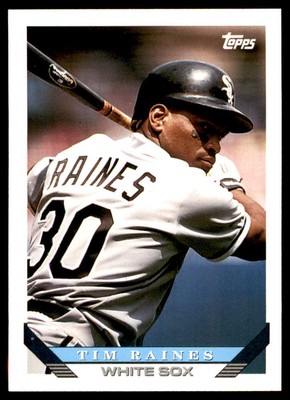 1993 Topps #675 Tim Raines HOF | eBay