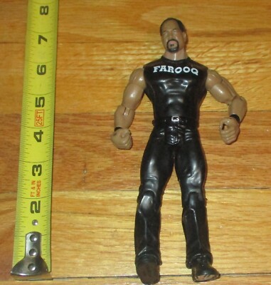 2007 WWF WWE Jakks Faarooq Ron Damn Simmons Wrestling figure NWA ...