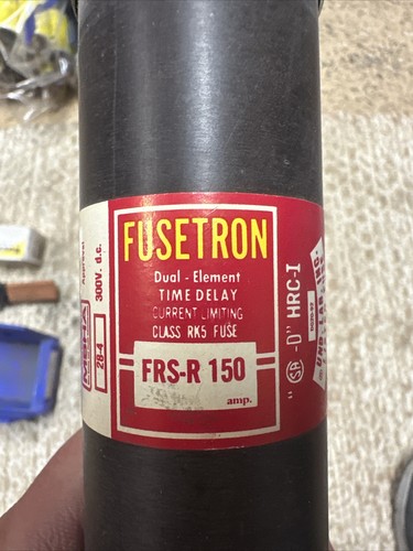 Bussmann FRS-R-150 FUSETRON 150 A Class RK5 Time-Delay Current-Limiting ...