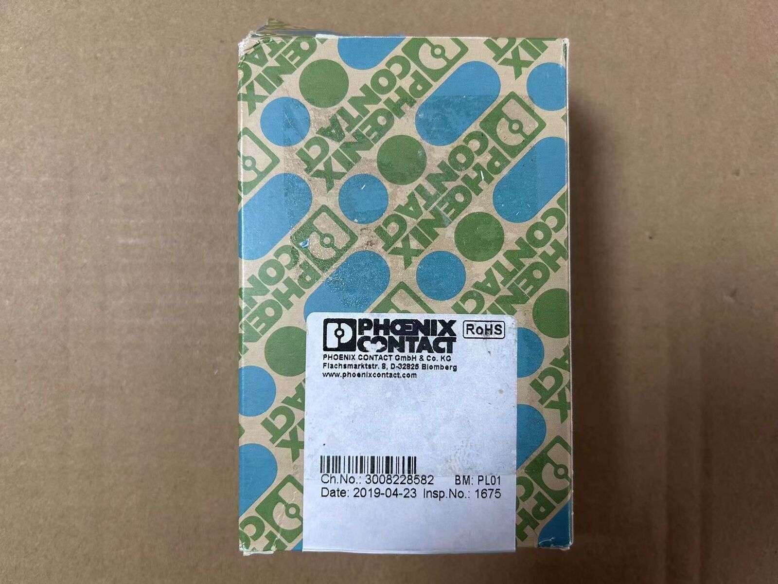 Phoenix Contact Uc-tm 5 Terminal Block Marker 0818108 *box of 8 Full/3 ...