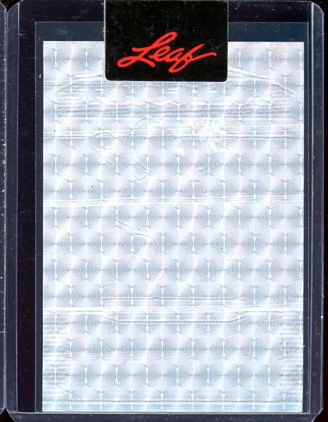 2024 Leaf Optichrome Full Count Proof Superfractor Red Flood David ...