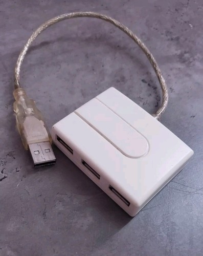 GENUINE Rock Band USB 2.0 3-Port Hub Adapter guitar hero drums Wii PS3 ...