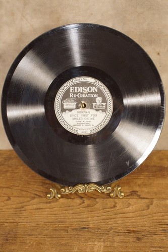 Edison Diamond Disc Record Since First You Smiled on Me | eBay