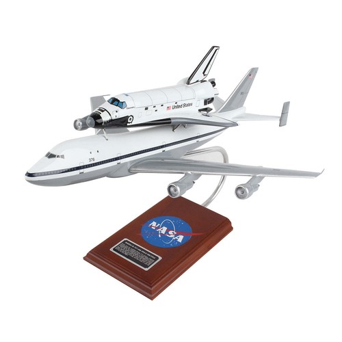 NASA Boeing 747 + Space Shuttle Discovery Desk Display Model 1/144 BS ...