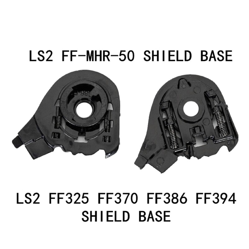 Motorbike Helmet Both Sides Shield Visors Base Plate for FF325 370 386 ...
