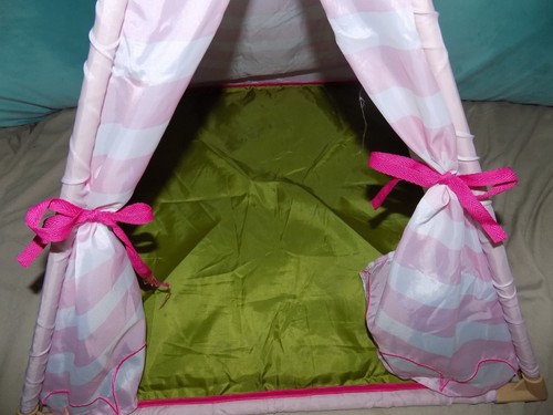 Our Generation 18" Adventure Mini Teepee Tent Playset READ BELOW | eBay