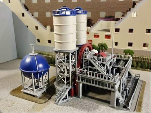 Chemical Factory.. Model Railway Scenery.. OO Gauge | eBay UK