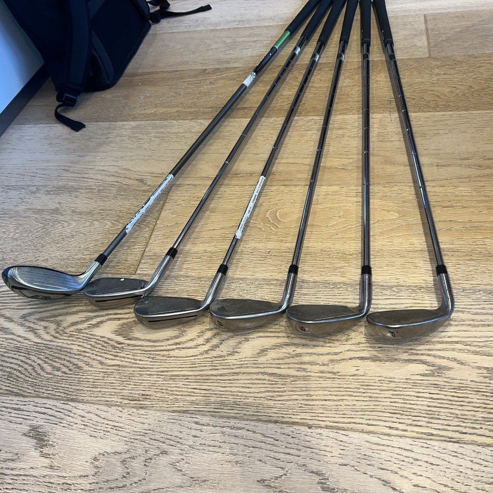 Taylormade RBZ irons PW - 6 and hybrid regular flex | eBay UK