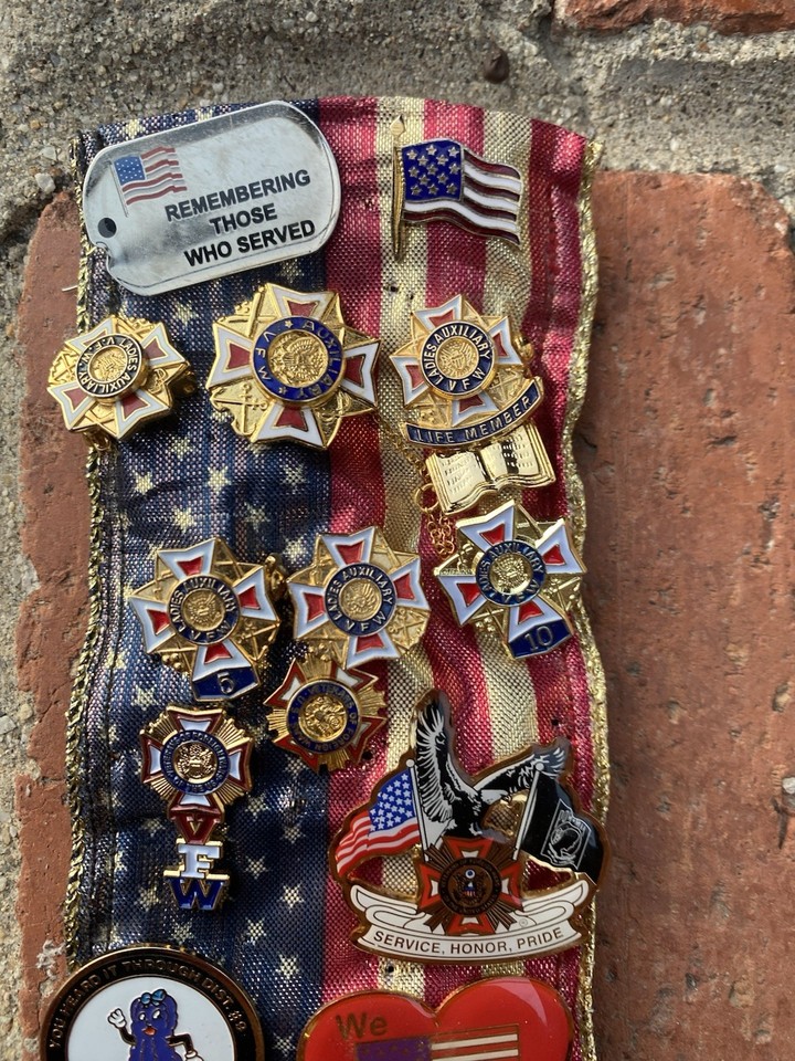 Various VFW Veterans/ American Themed PIN (Lot Of 32 ) | eBay