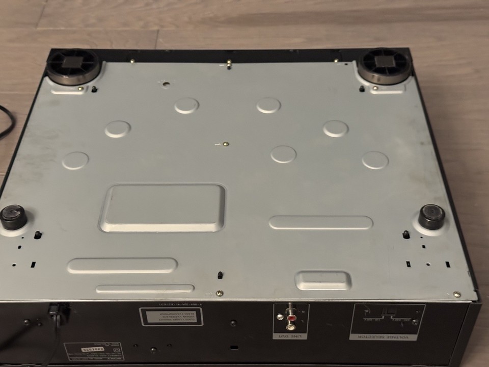 Sony CDP-C345 Compact Disc Player 5 Disc Changer Vintage Stereo W RCA ...