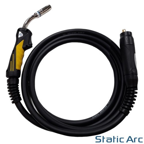 MB25 MIG WELDING TORCH 25AK LANCE BINZEL GUN EURO FIT GAS GASLESS 4m ...