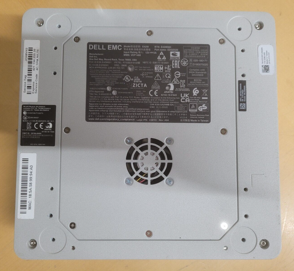 DELL VMWARE Edge 620 E42W w/ Adapter & Power Cord | eBay